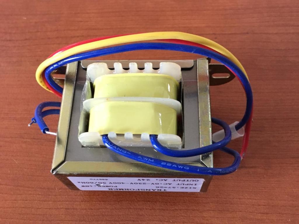 trasformatore primaria 230/400v secondaria 24vac 18va attacco cavo 50 ...