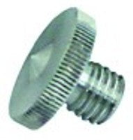 vite zigrinata filetto m10 lungh. fil. 10mm diametro 22mm h 4,5mm inox ...